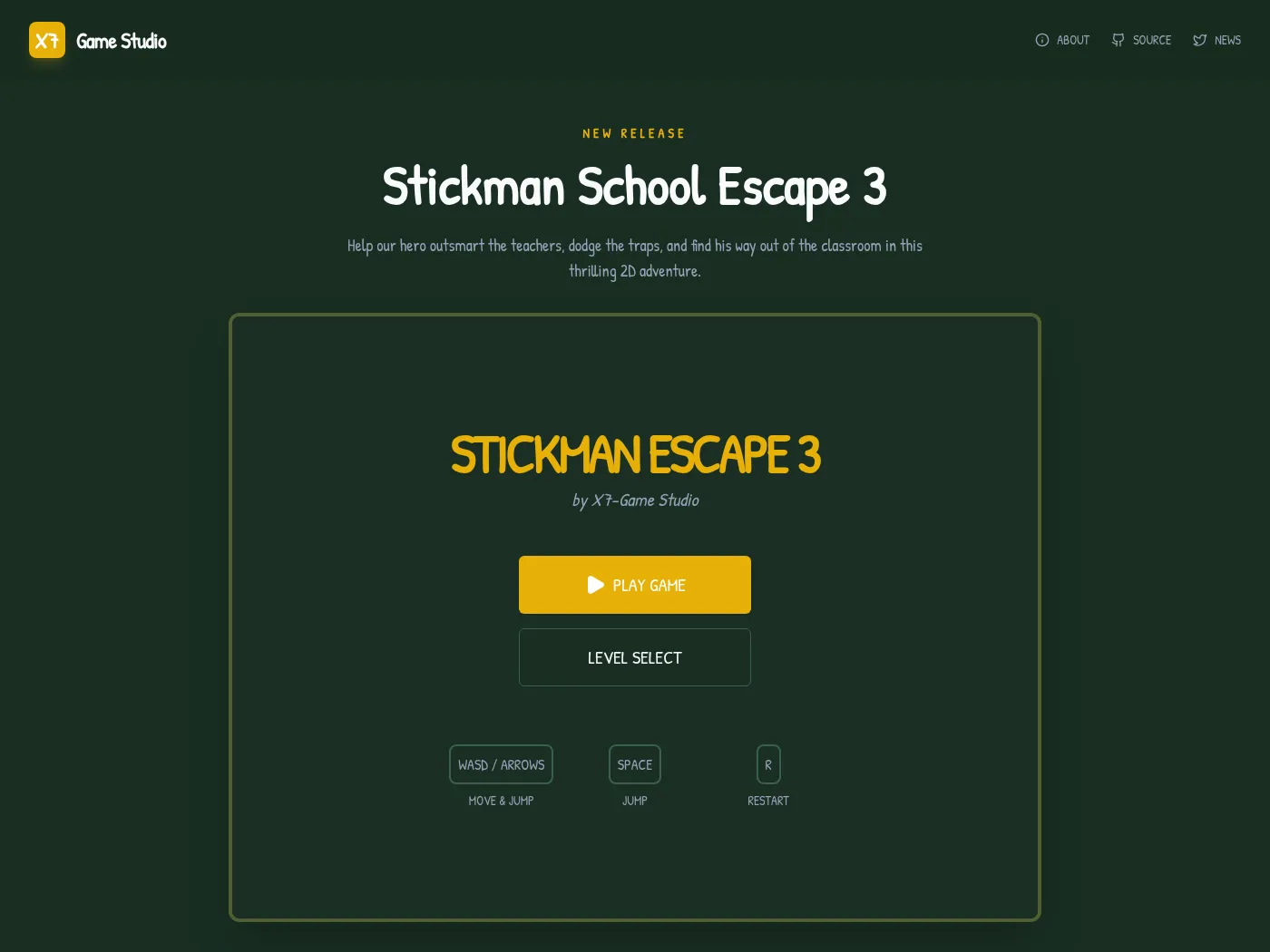 Stickman School Escape 3