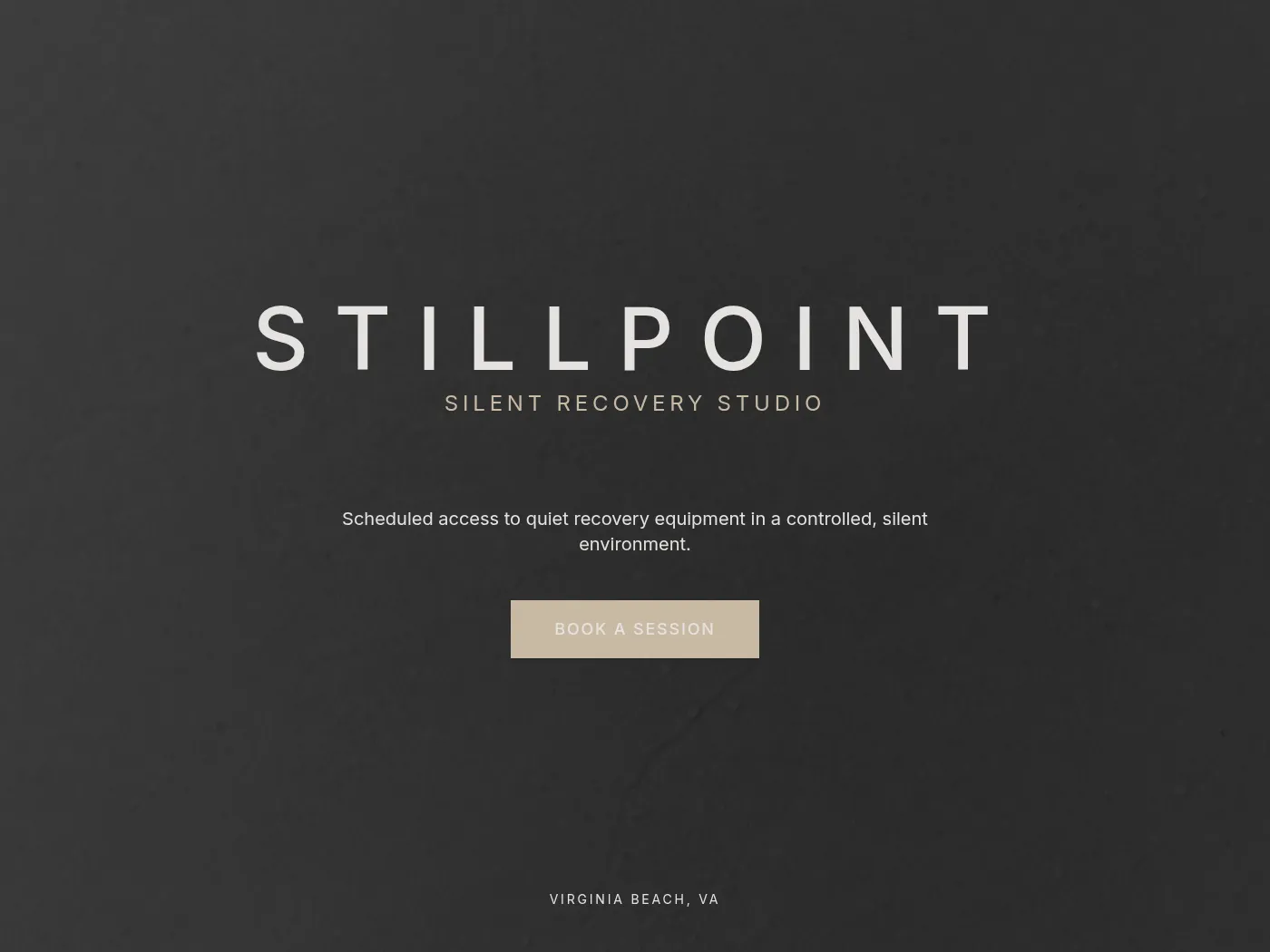STILLPOINT Silent Recovery Site