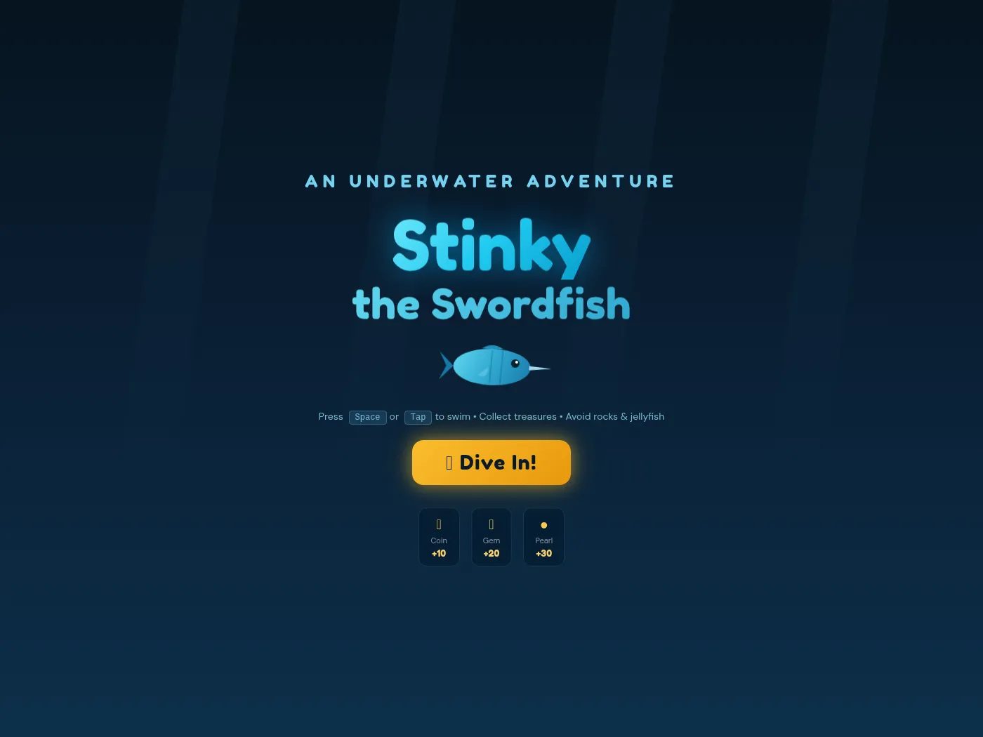 Stinky the Swordfish
