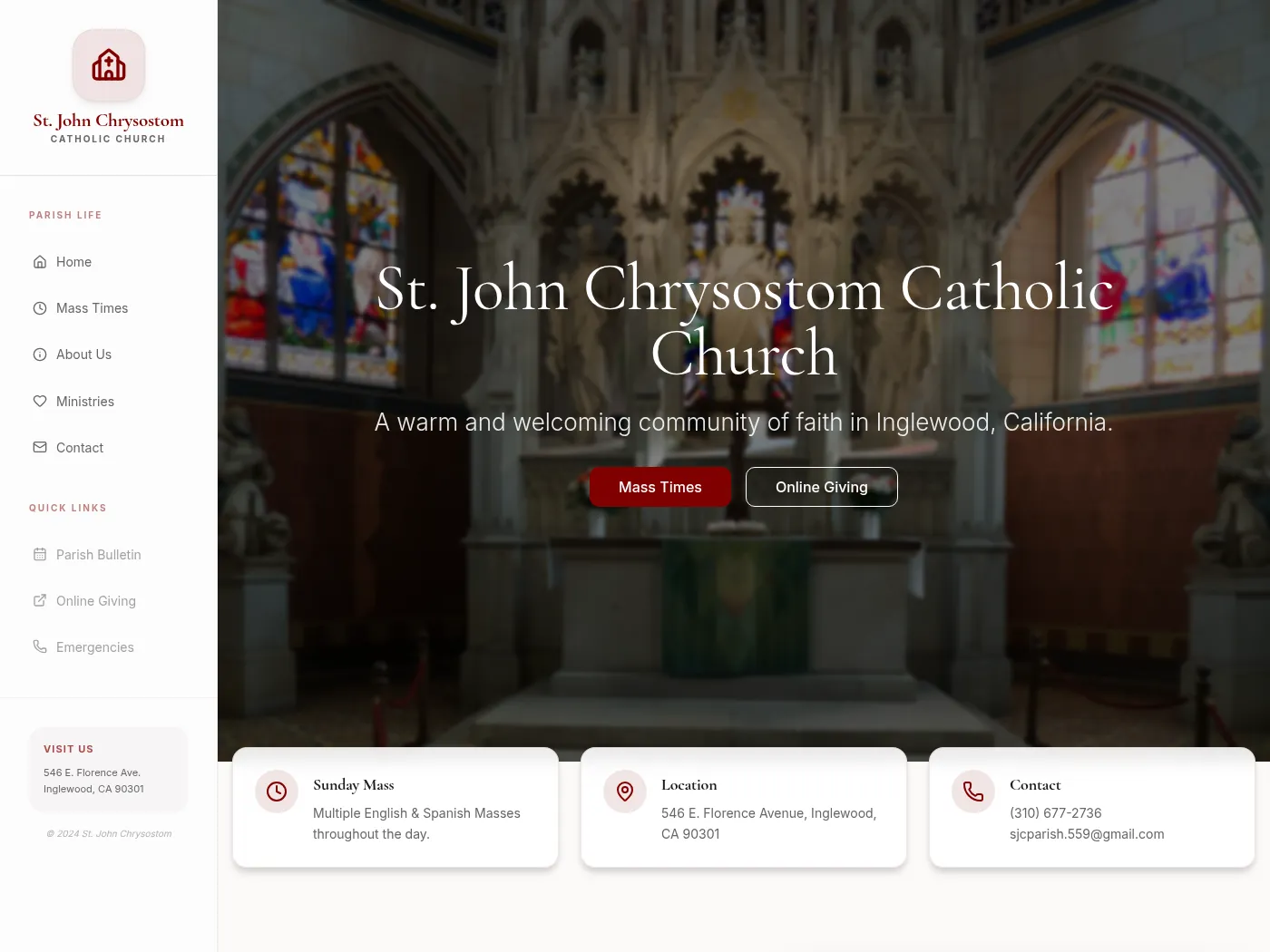 St. John Chrysostom Church Site