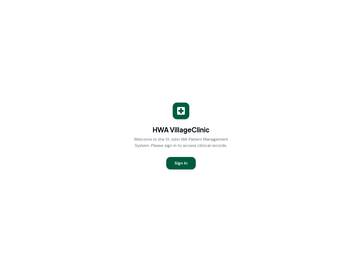 St John WA Web Platform