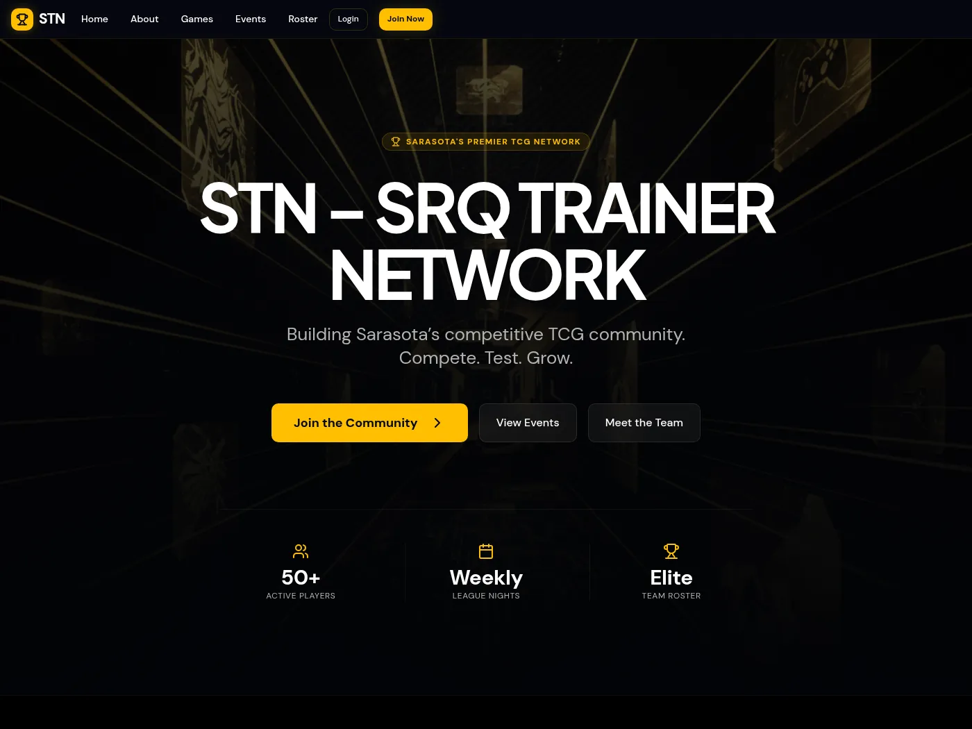 STN Trainer Network Site