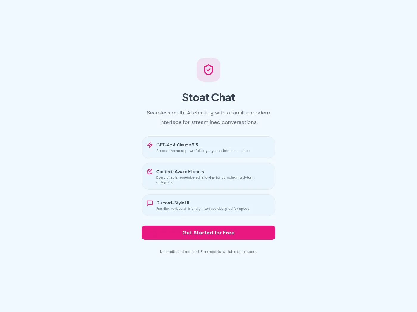 Stoat Chat Clone