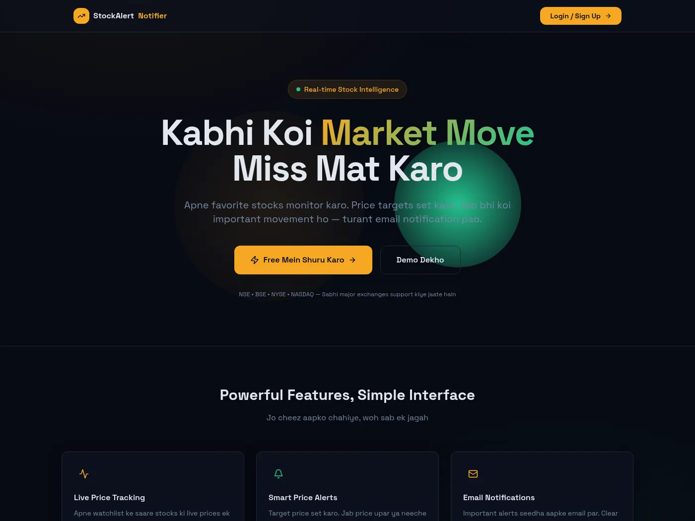 Stock Alert Notifier
