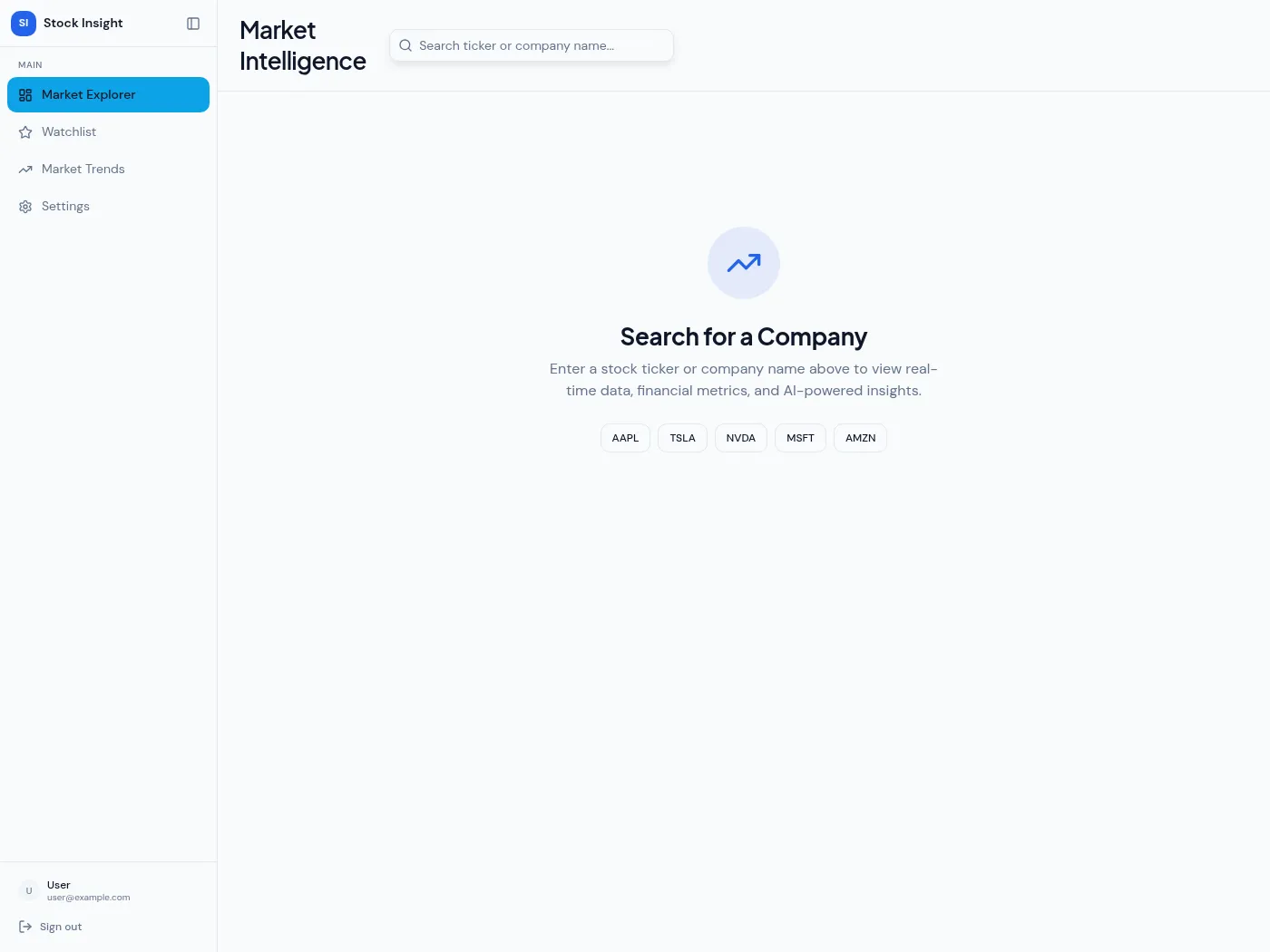 Stock Insight Analyzer