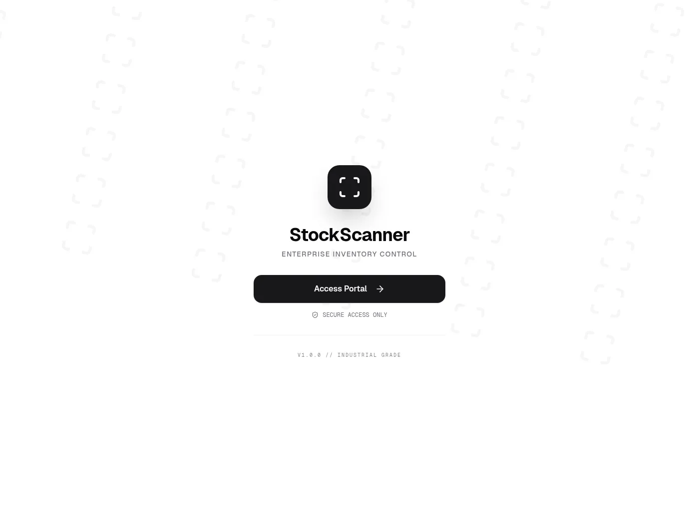 Stock Scanner App