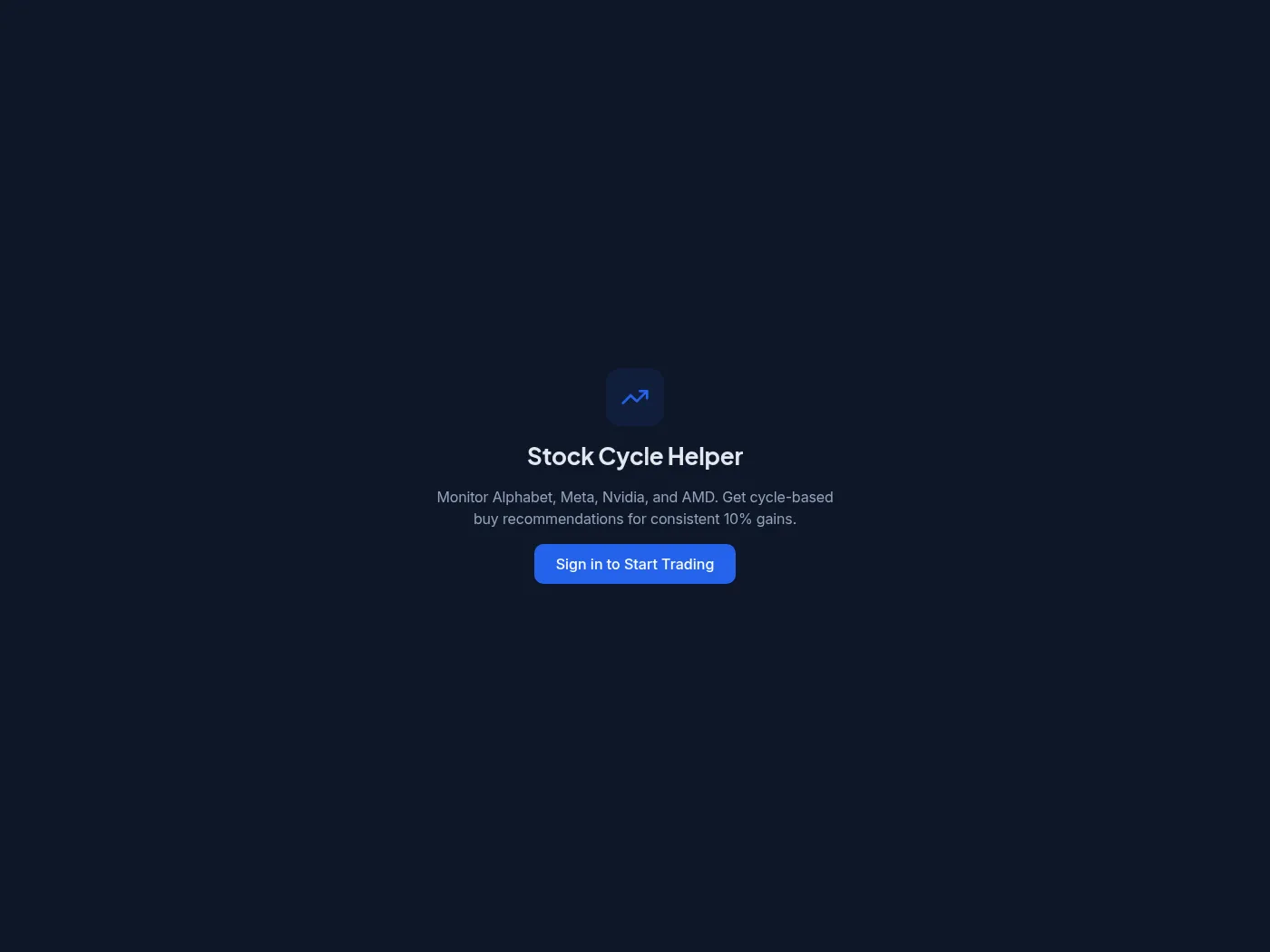 Stock Cycle Recommender