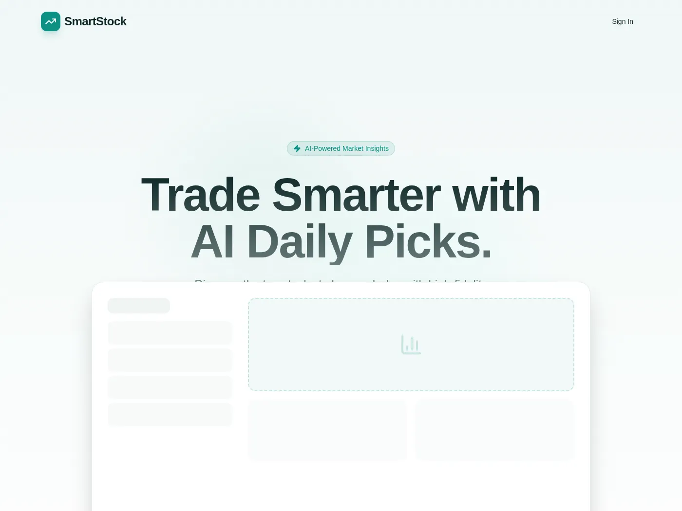 SmartStock Daily Picks