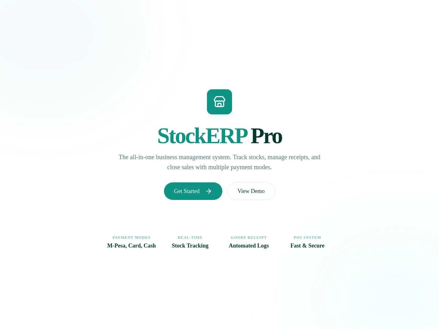 StockERP Pro