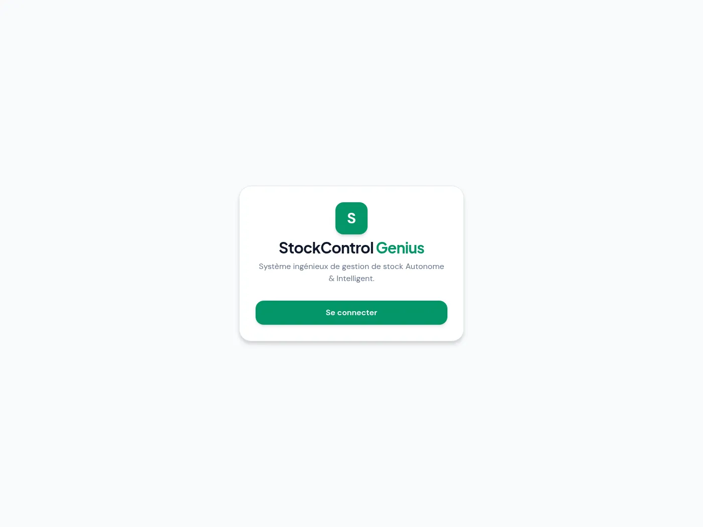 StockControl Genius