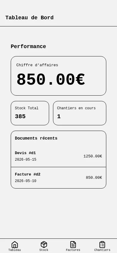 Stock & Invoice Manager