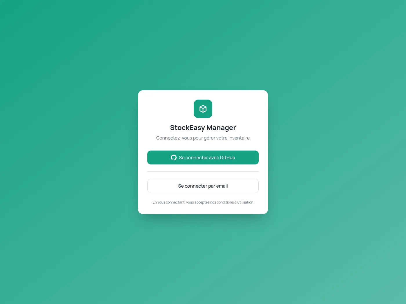 StockEasy Manager
