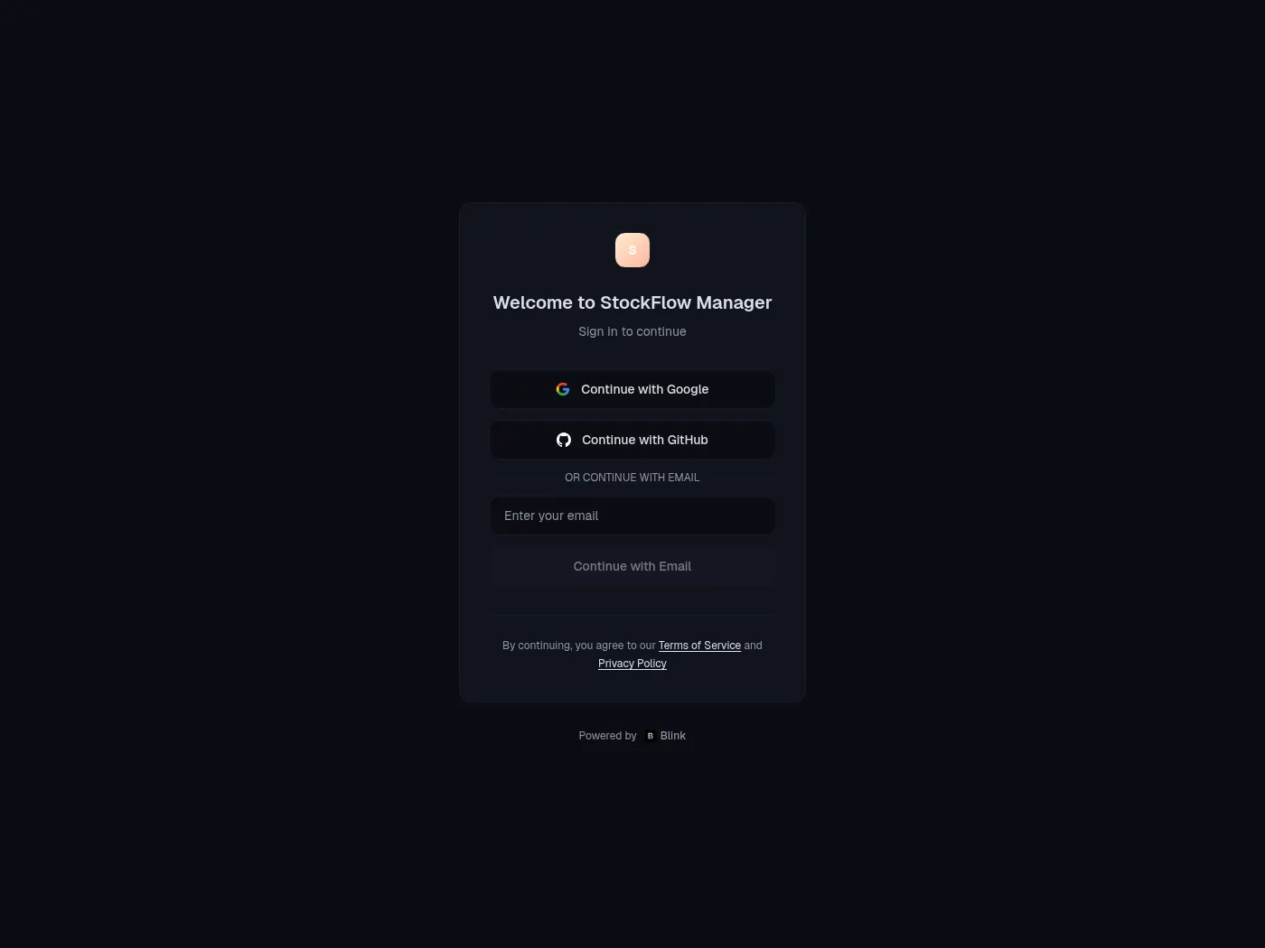 StockFlow Manager
