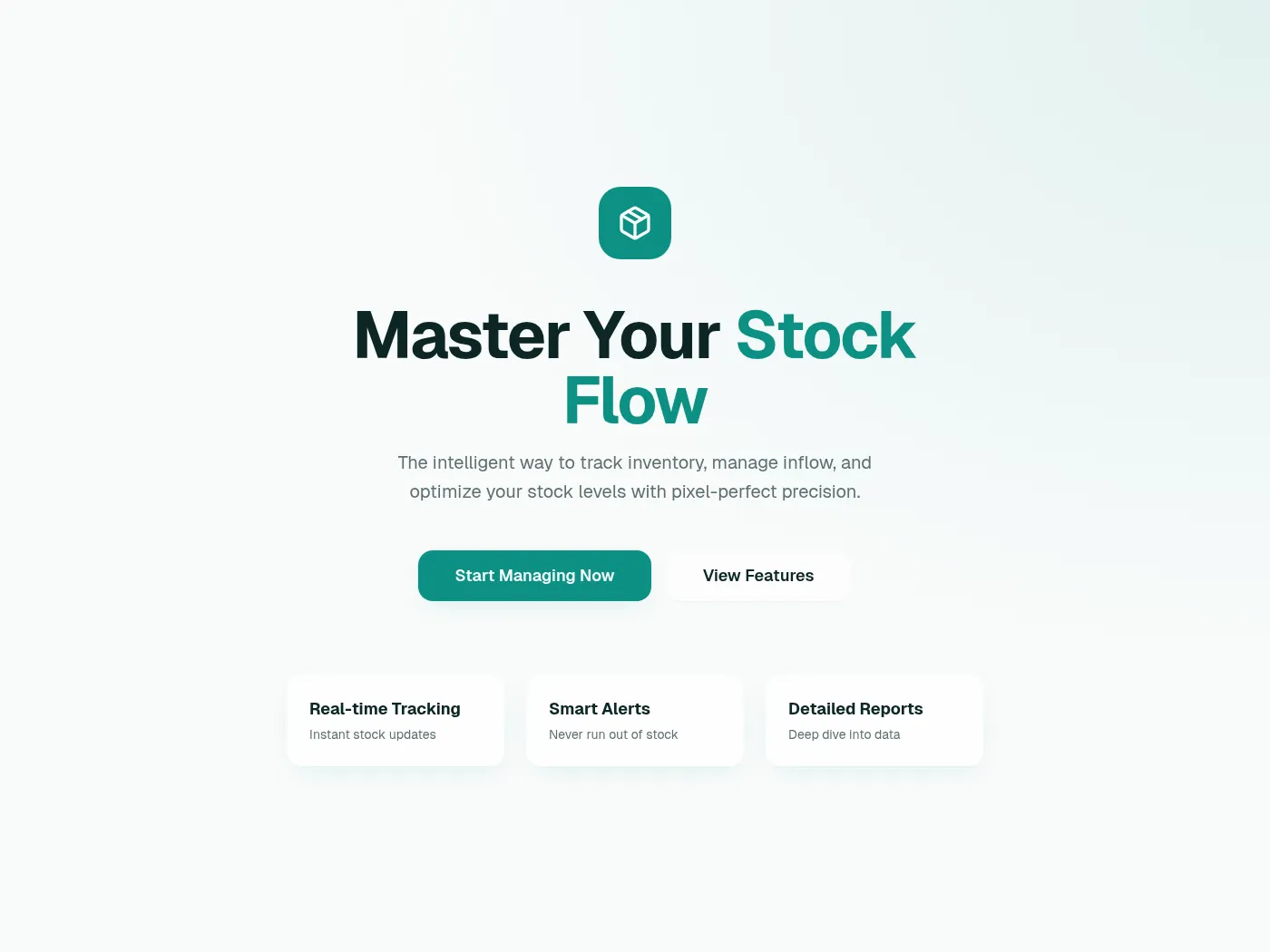 StockFlow Manager