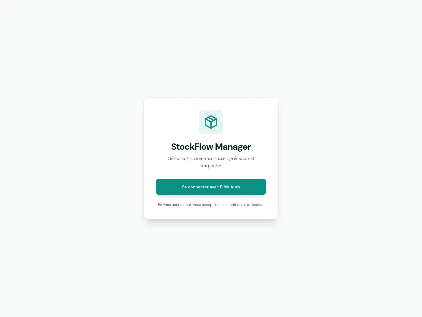 StockFlow Manager