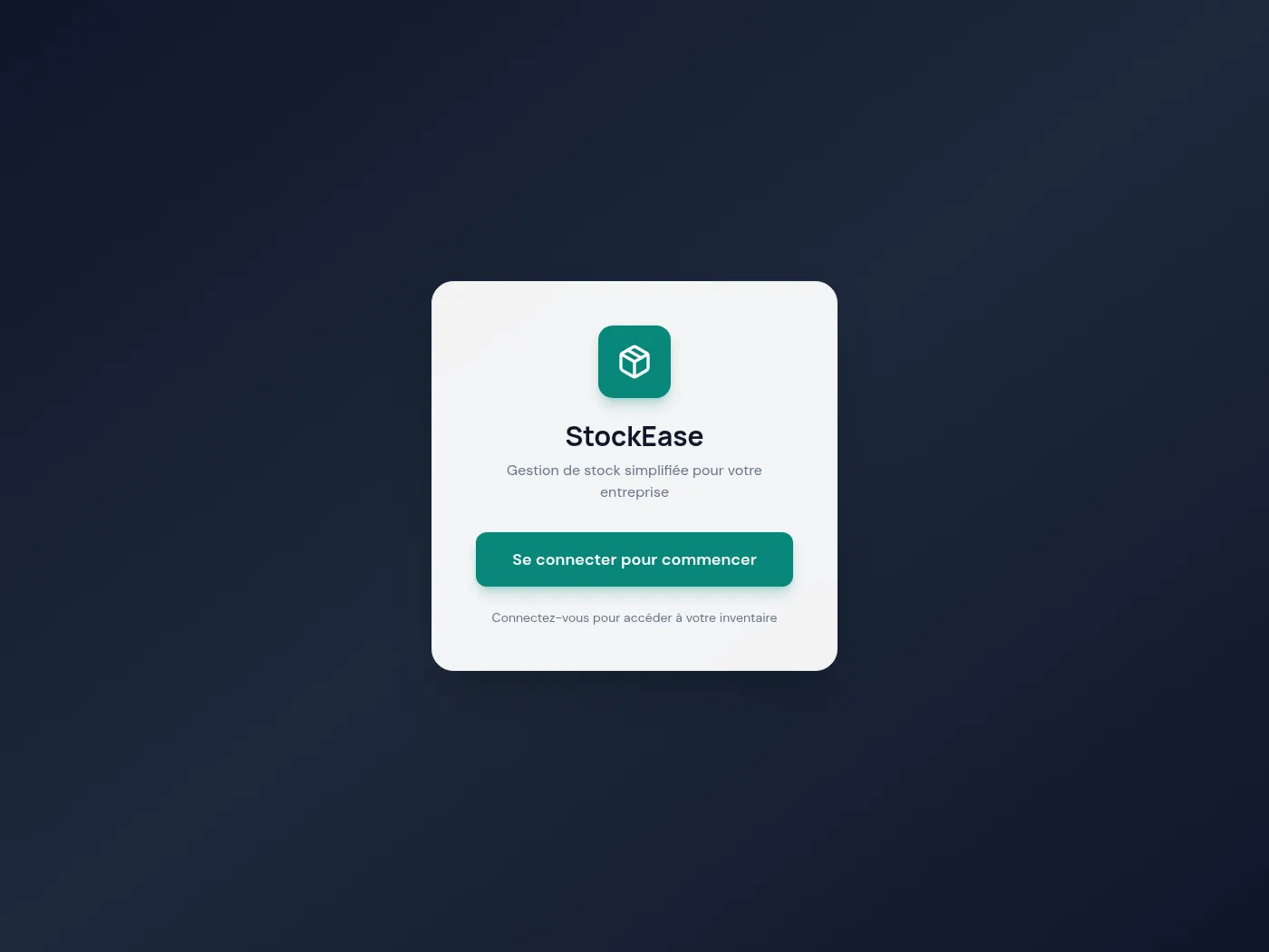 StockEase Manager