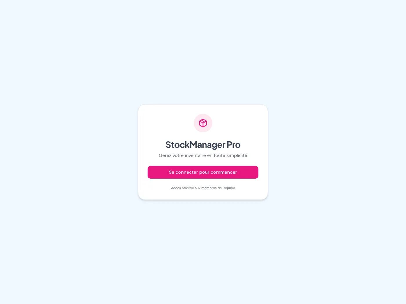 StockManager Pro