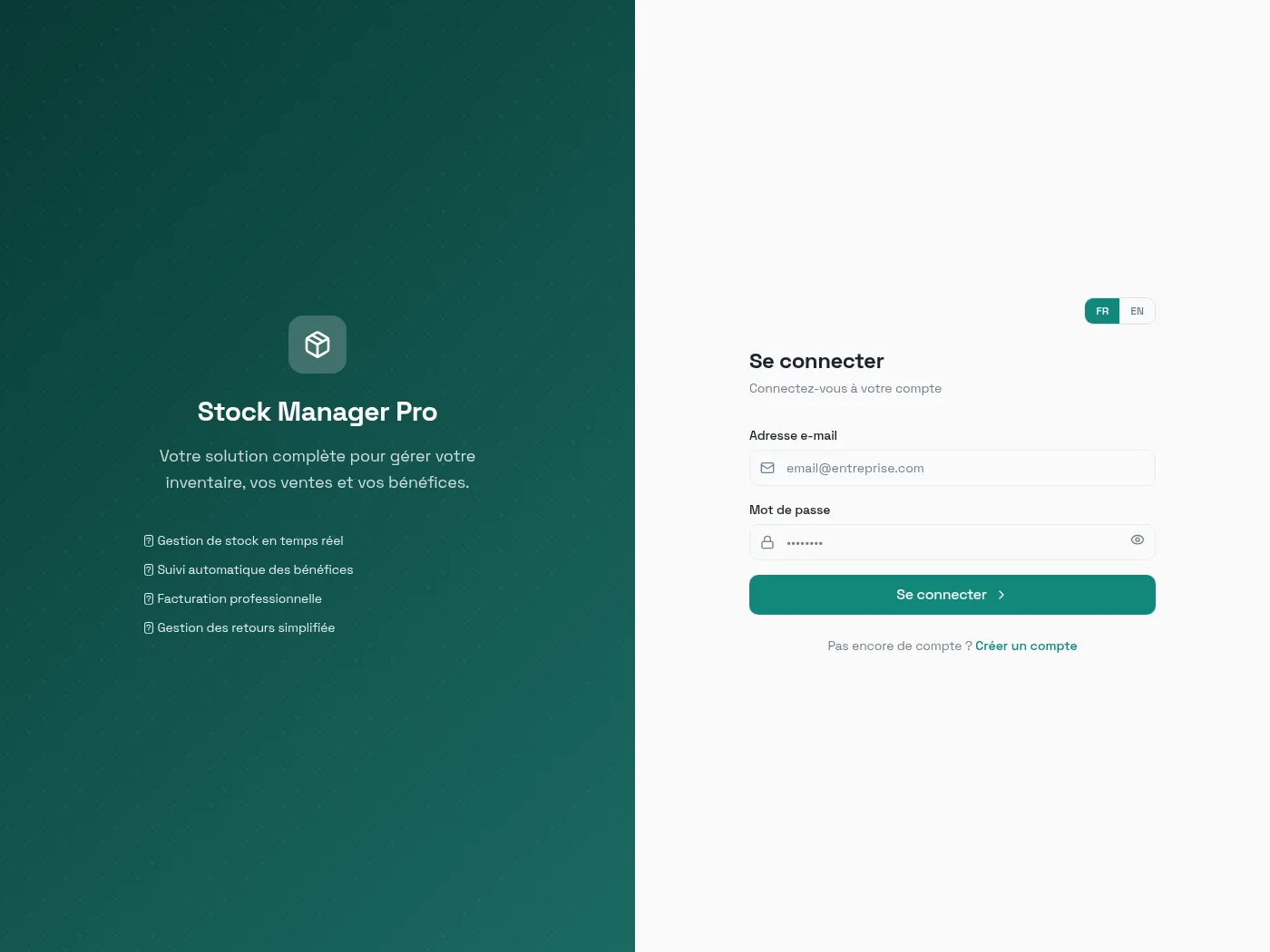 Stock Manager Pro