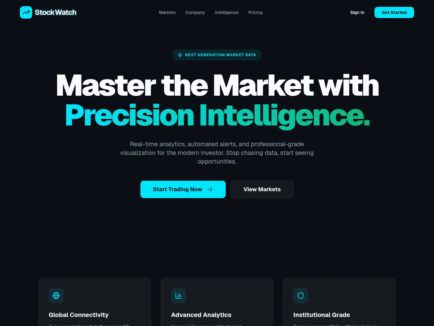 StockWatch Dashboard