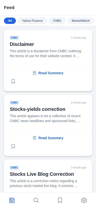 Stock News Summarizer