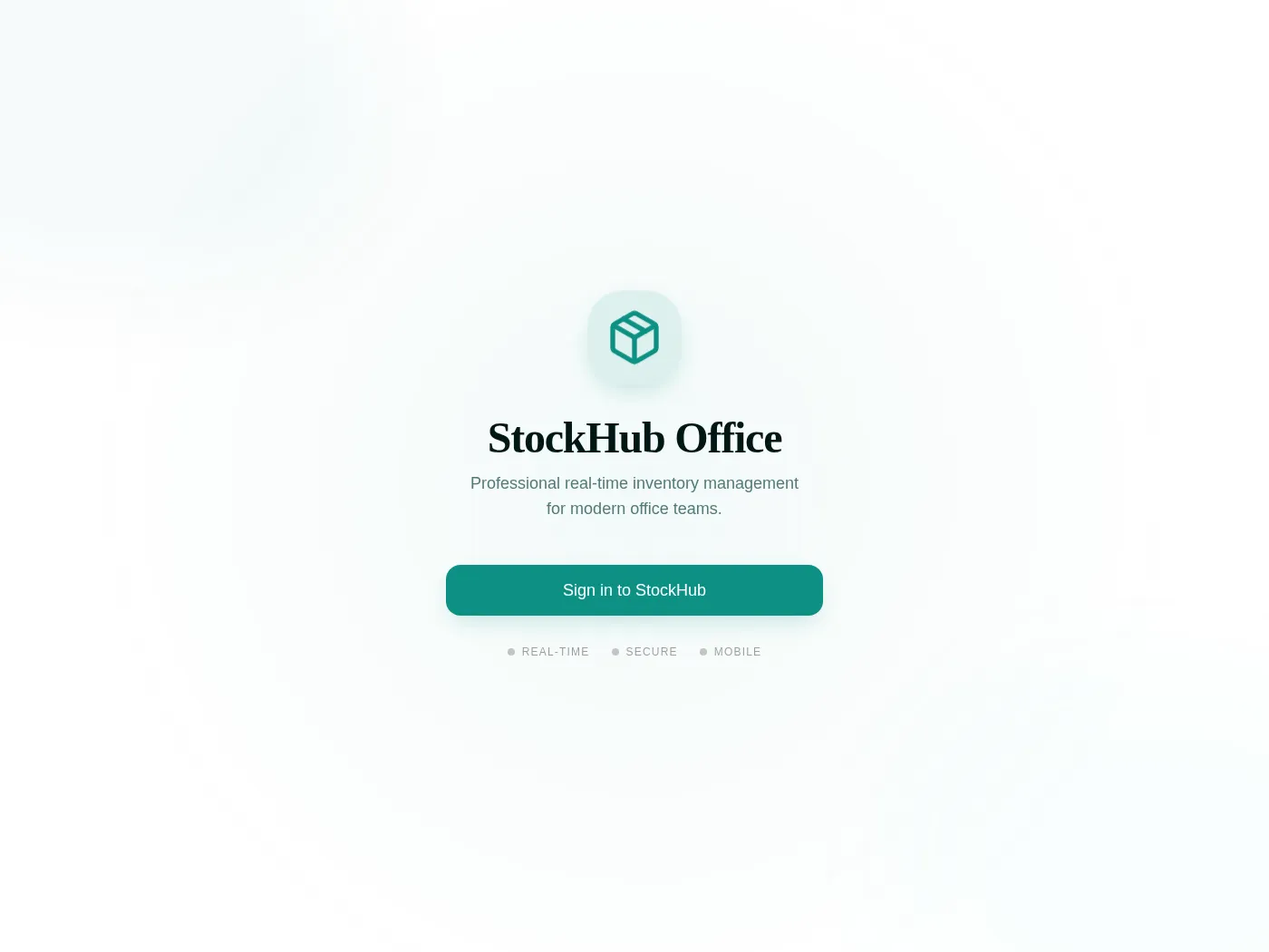 StockHub Office Suite