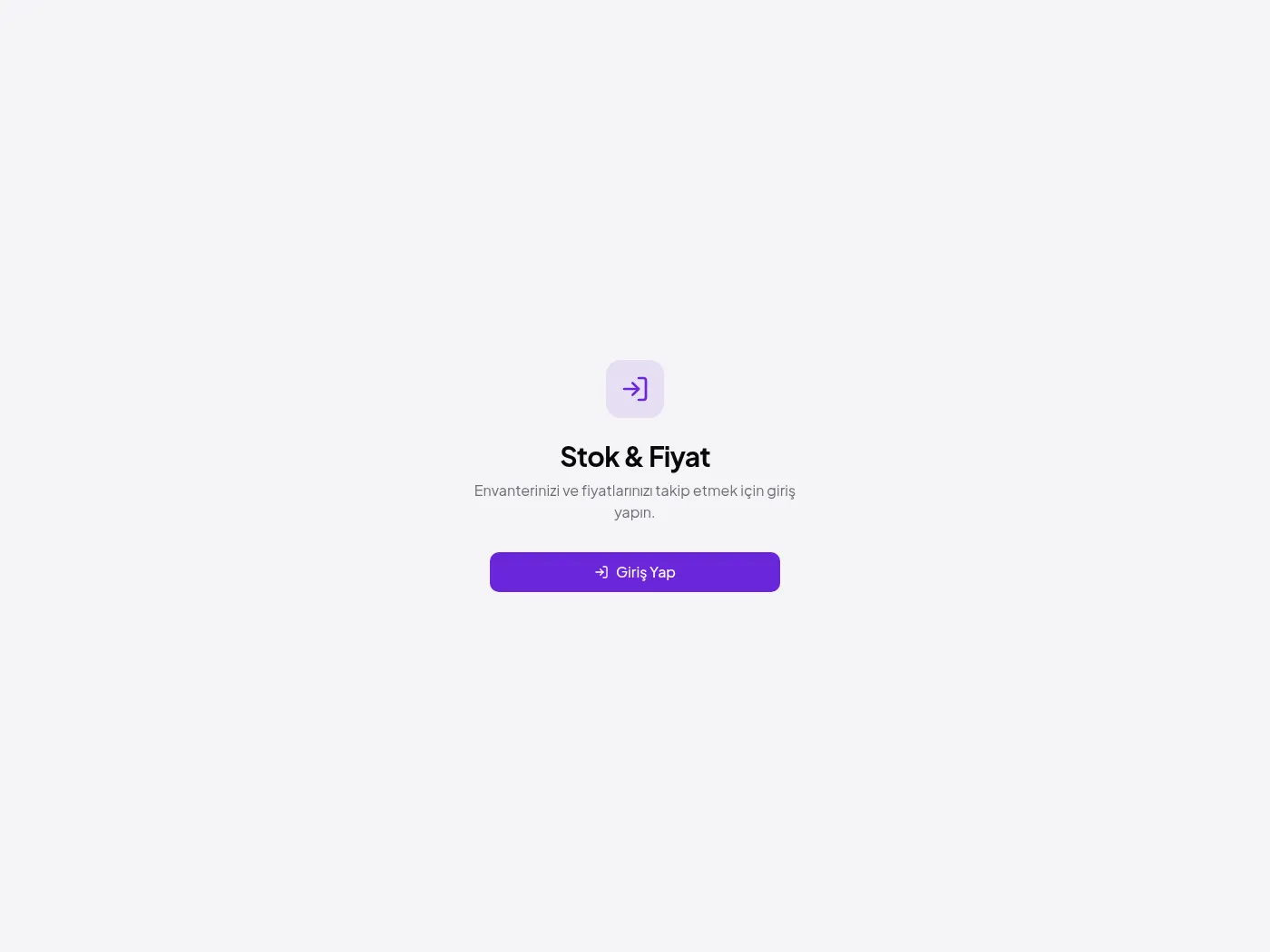 Stock & Price Tracker