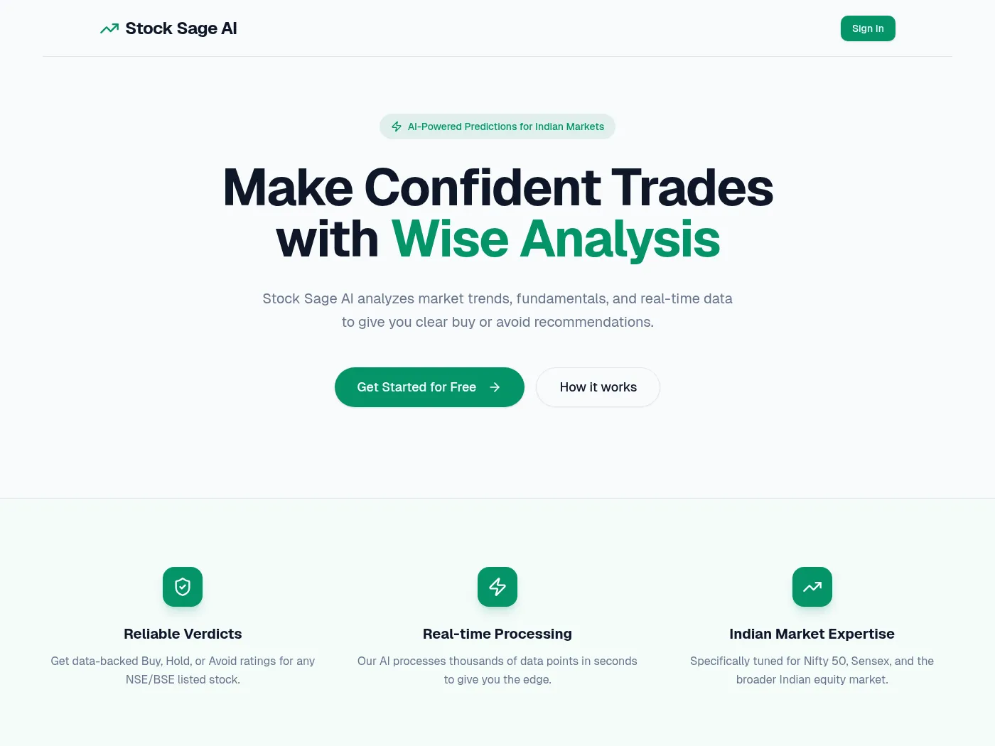 Stock Sage AI