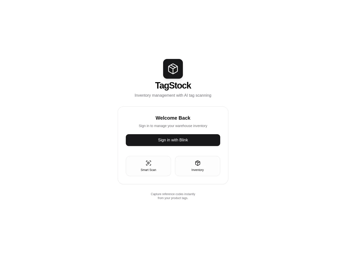 TagStock Manager