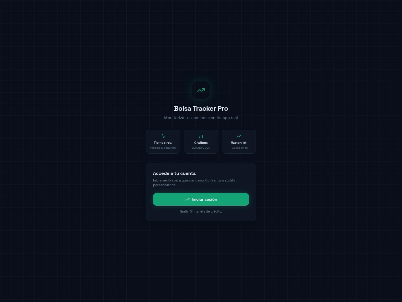 Bolsa Tracker Pro