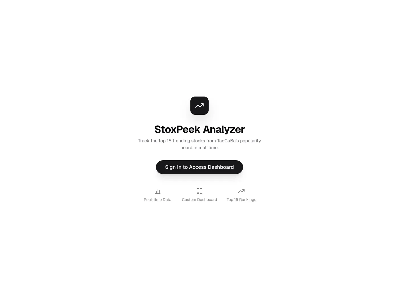 StoxPeek Analyzer
