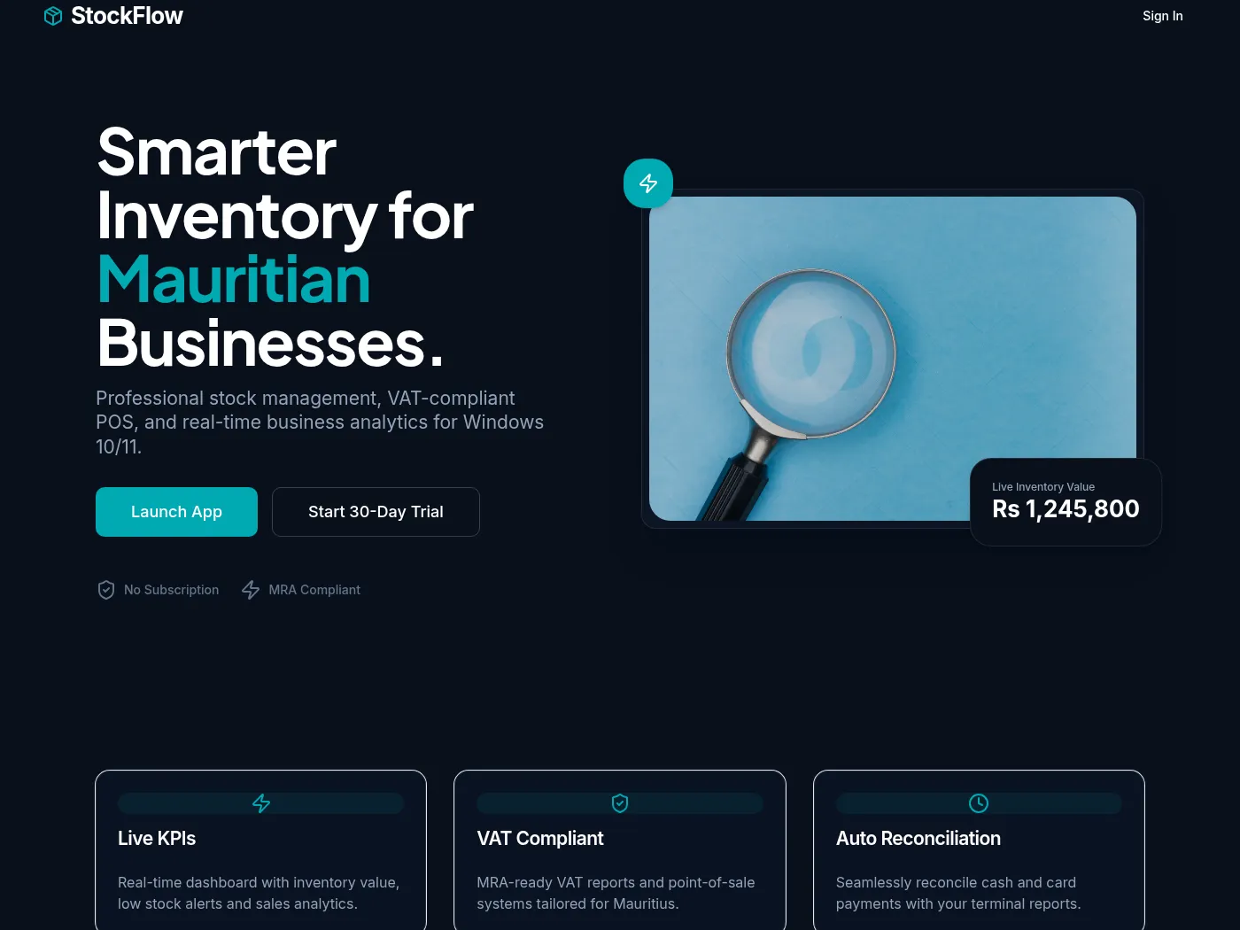 StockFlow Inventory Suite