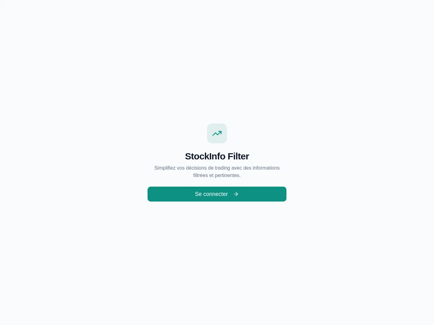 StockInfo Filter