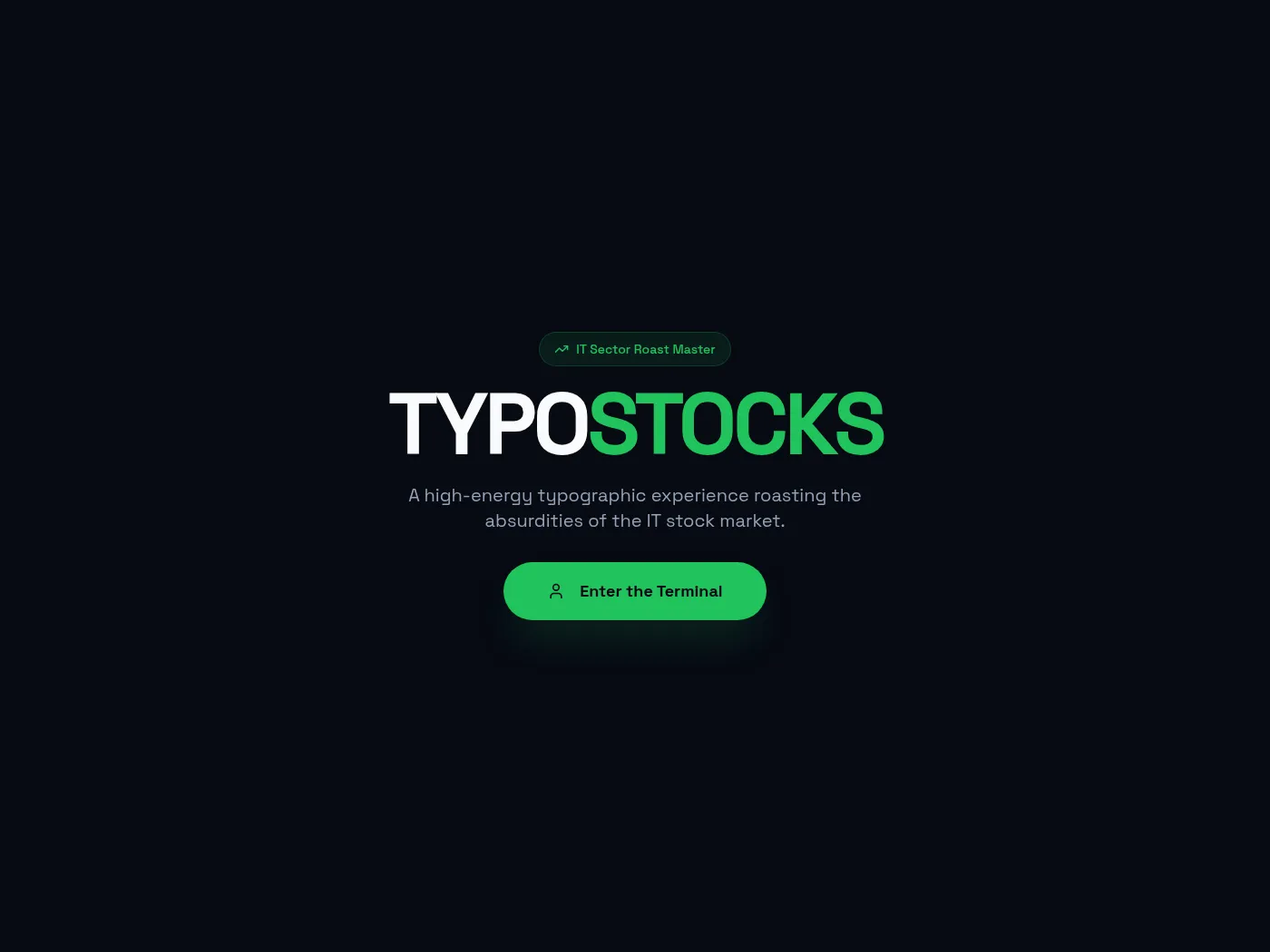 TypoStocks Comedy Script