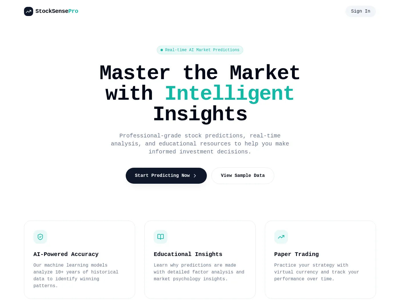 StockSense Pro