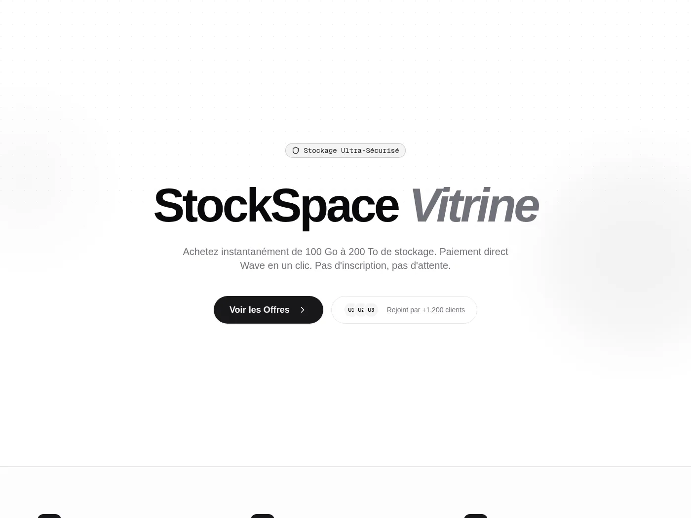StockSpace Vitrine