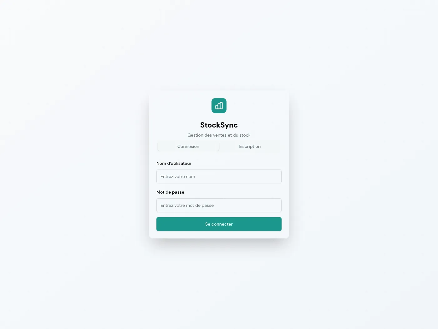 StockSync Admin Portal