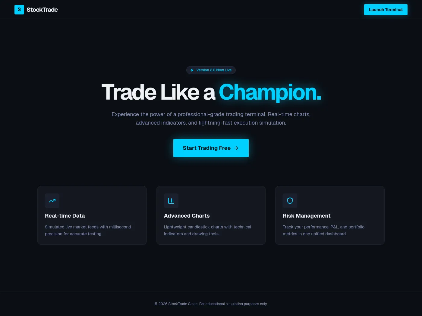 StockTrade Clone