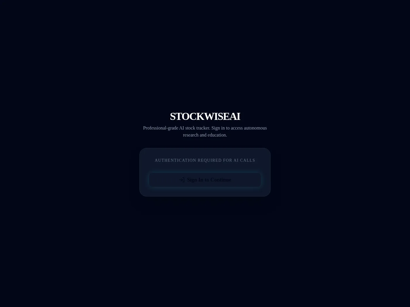 Stockwise AI Tracker