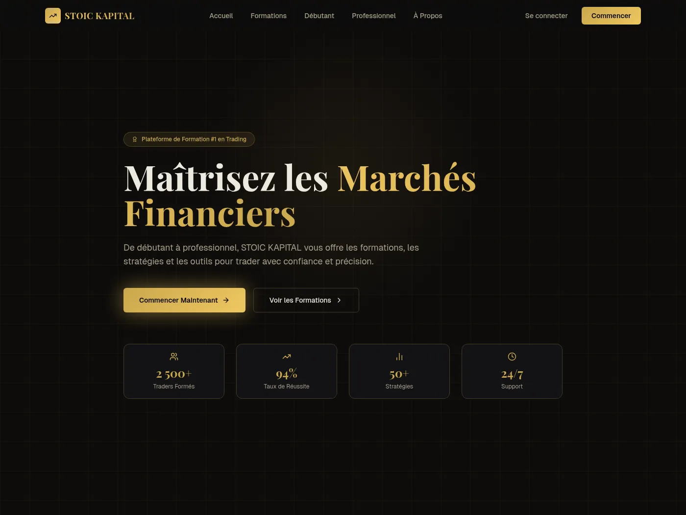 Stoic Kapital Trading Hub