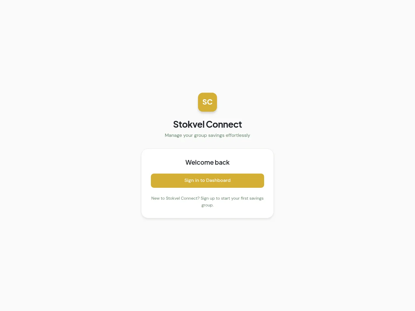 Stokvel Connect App