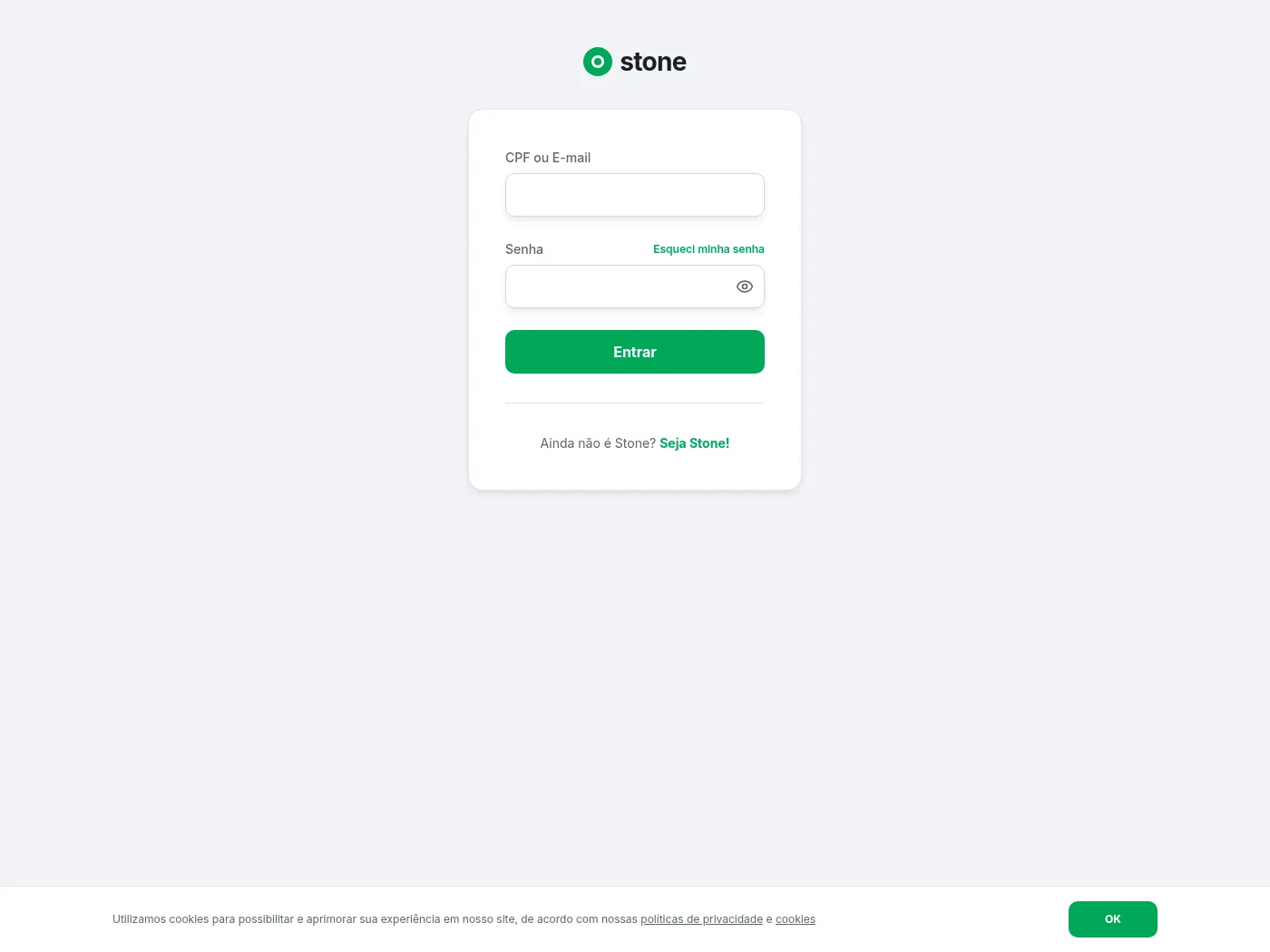 Stone Login Clone