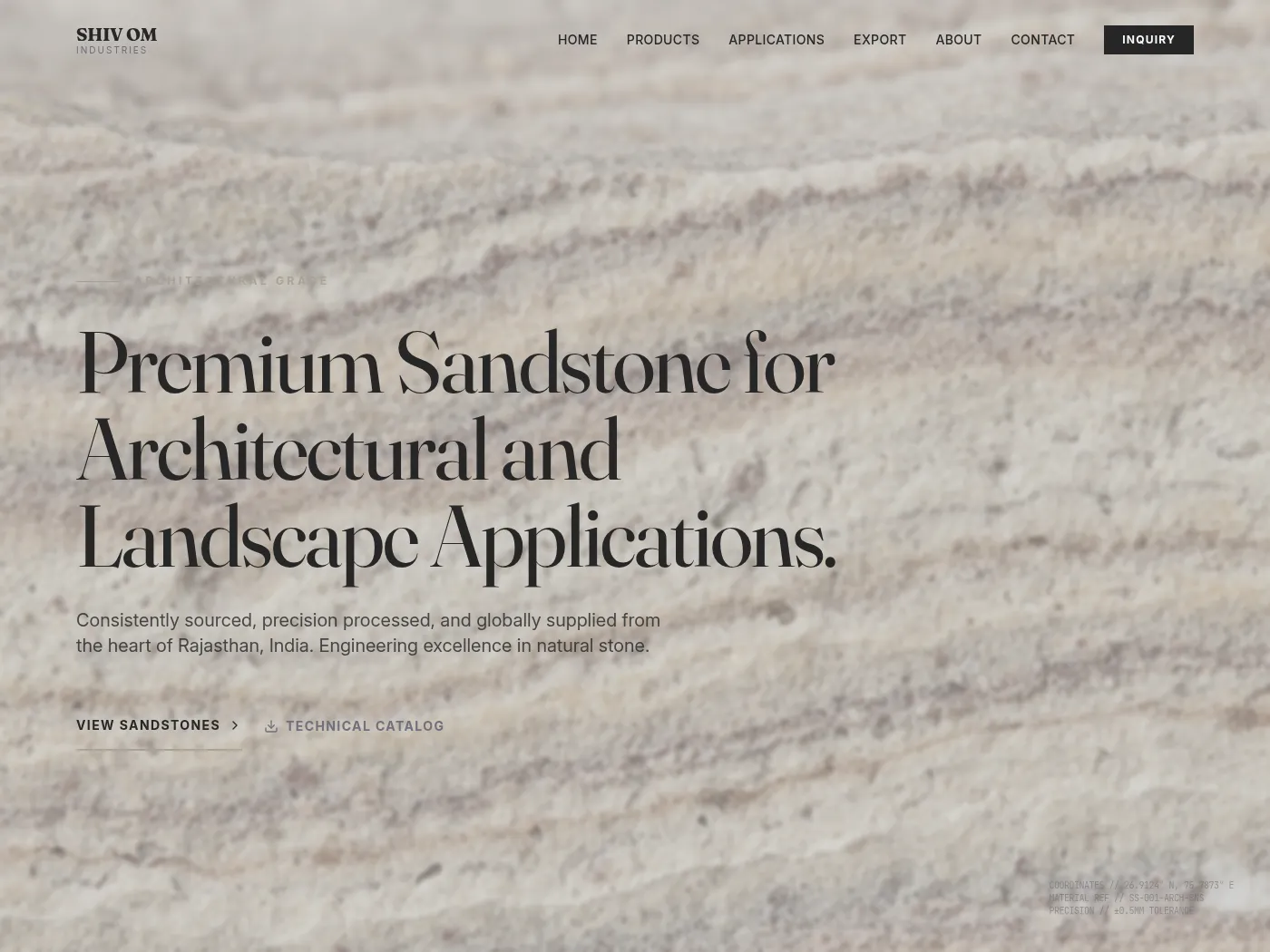 StoneSpec Web Platform