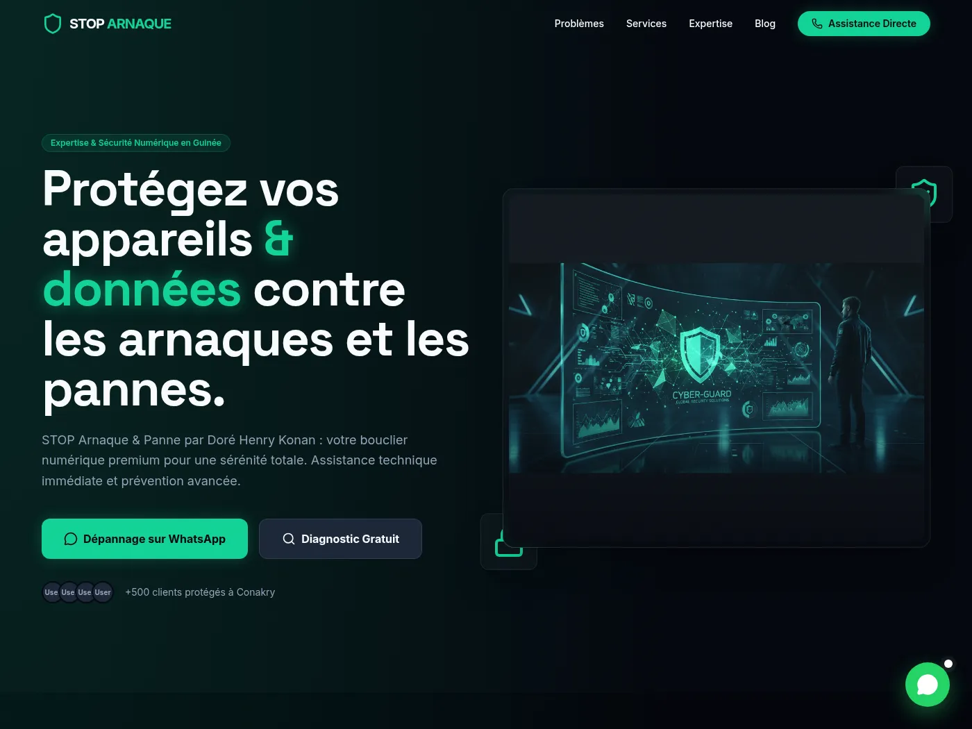 STOP Arnaque Expert Site