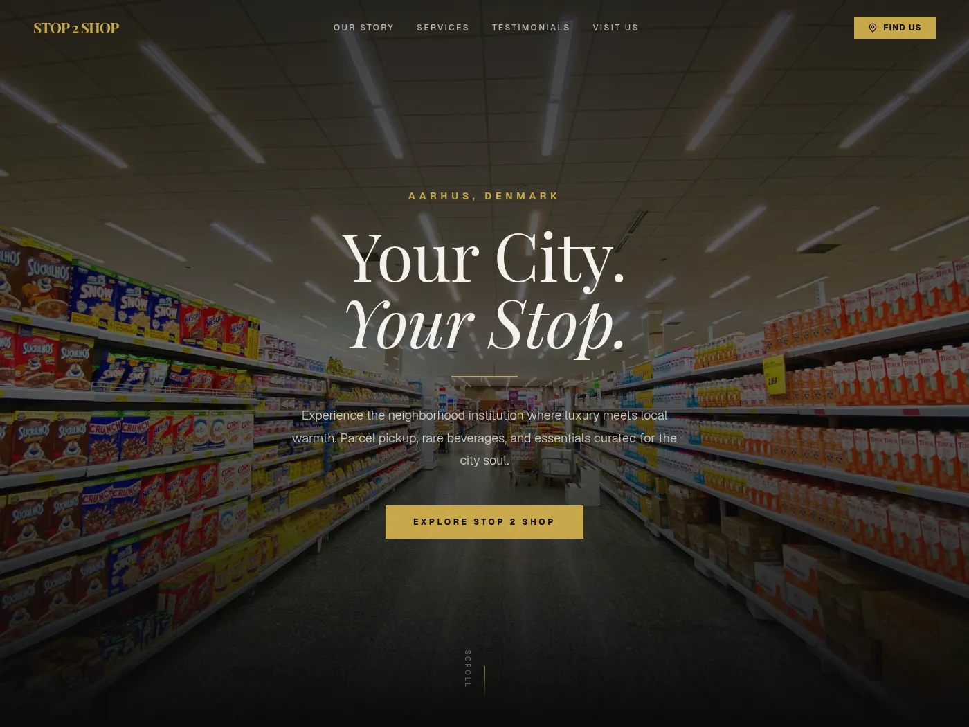Stop 2 Shop Luxury Landing