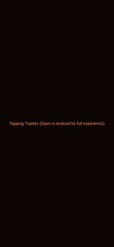 STOP IT Tapping Tracker
