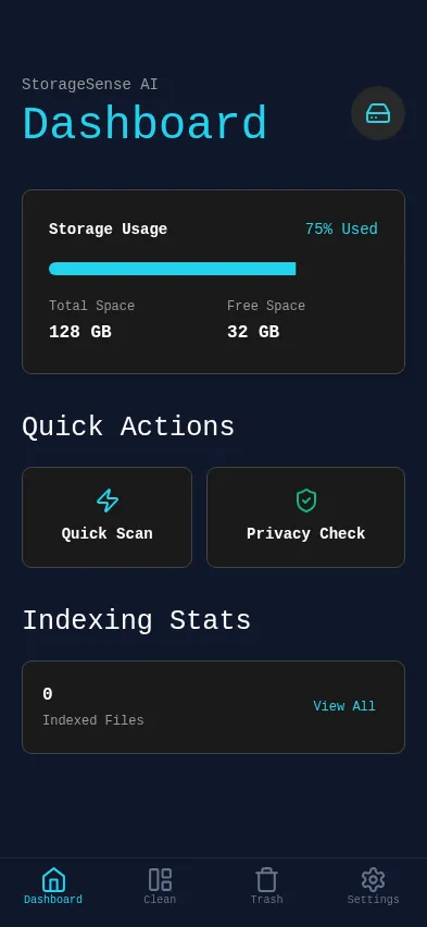StorageSense AI Cleaner