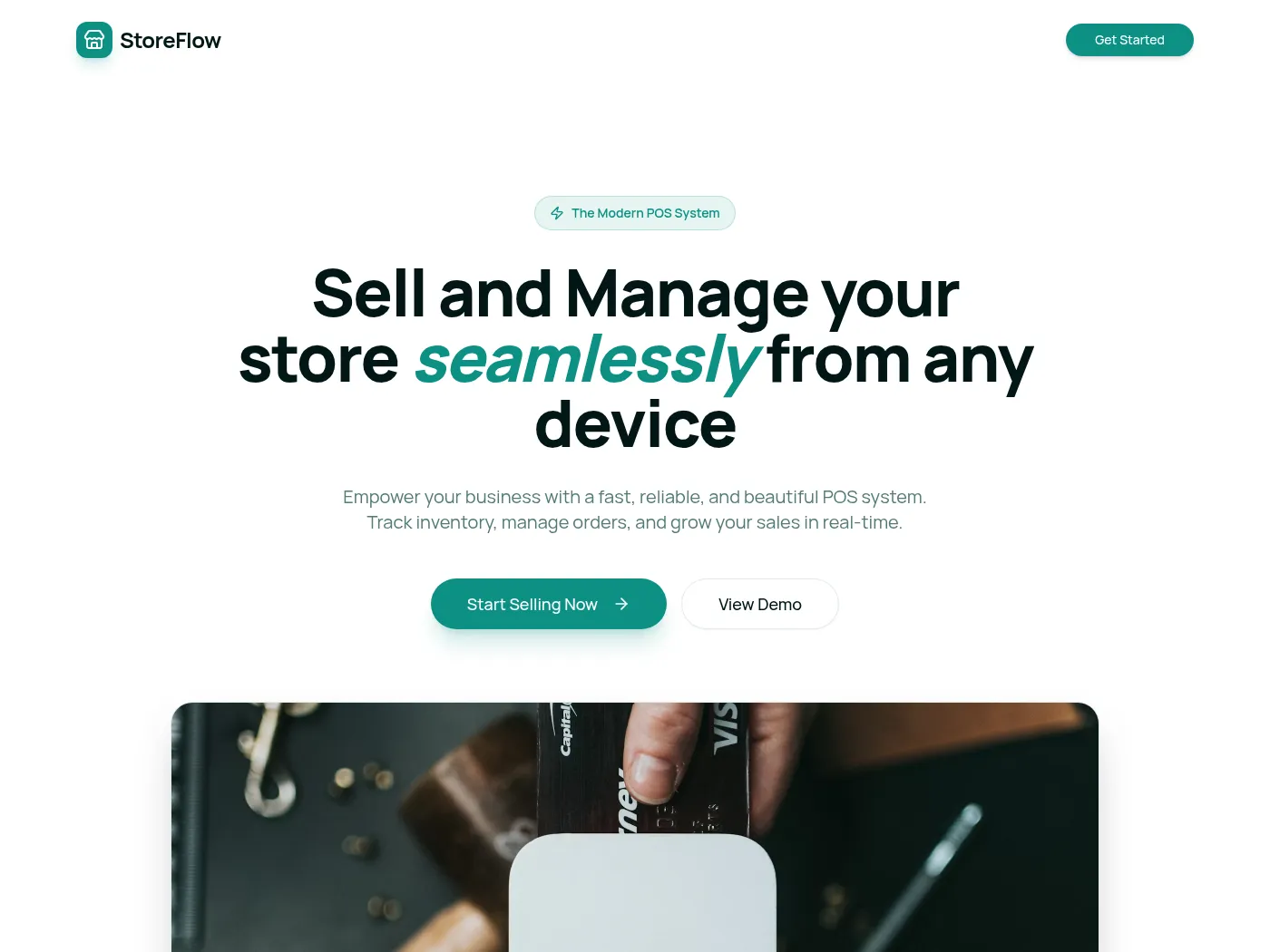 Store POS Web App