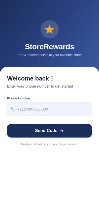 StoreRewards App