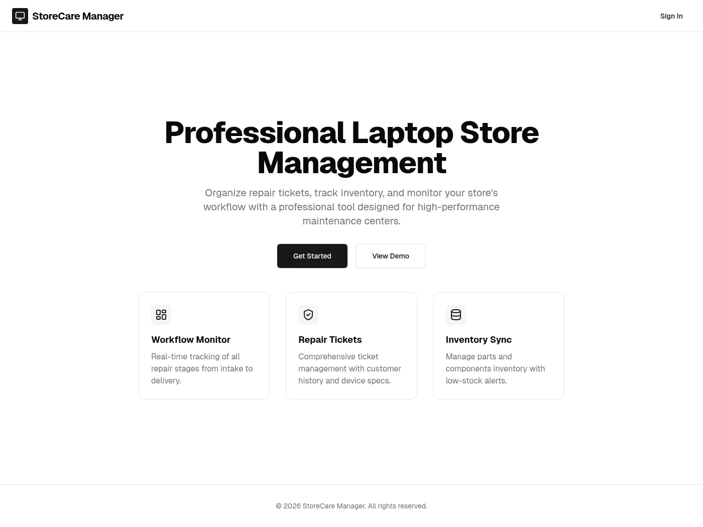 StoreCare Manager