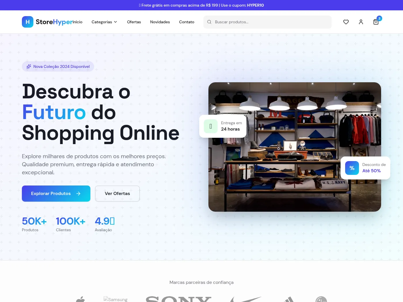 StoreHyper Shop Clone